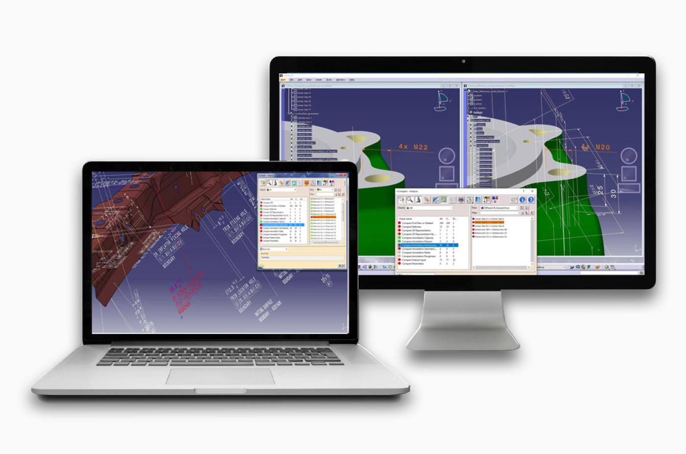 xCompare - CAD Part Comparison Software | TECHNIA
